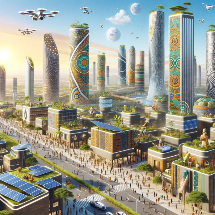 Lagos And Onitsha In The Year 2195 According To Ai Projections